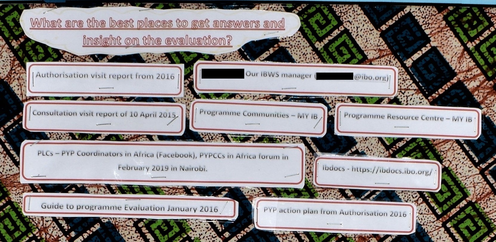 The PYP Self-study – A spark! – Page 2 – My Quest to Evidence Learning